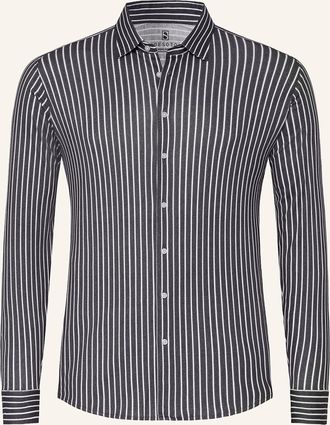 DeSoto Desoto Jerseyhemd Slim Fit grau