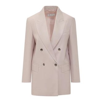 Max Mara Ombrosa Double-breasted Blazer - - Jackets - Damen - Rosa - M