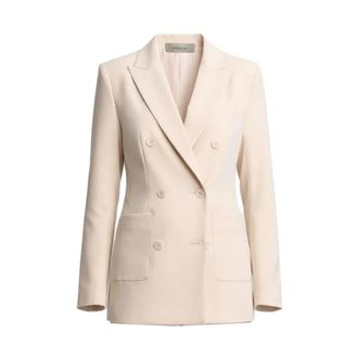 Kocca Eleganter Blazer mit Struktur - - Jackets - Damen - Wei&szlig; - S