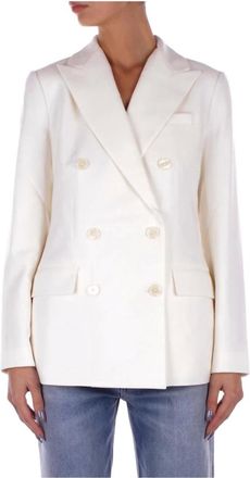 Ralph Lauren Femme, Vestes, Beige, Taille: 38 FR Ryen Blazer