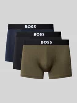 HUGO BOSS Trunks mit elastischen Label-Bund Modell MICRO ONE