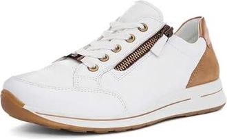 Ara Ara Women Osaka Sneaker, White Biscuit Whisky, 6.5 UK