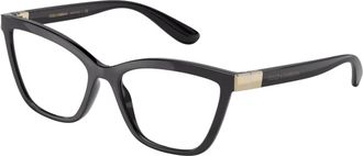 Dolce & Gabbana DG 5076 501 Schwarz | Damenbrille Schmetterling
