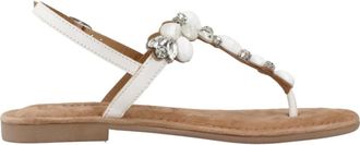 Tamaris Femme, Chaussures, Blanc, Taille: 39 EU Sandales Tongs