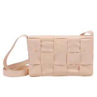 Bottega Veneta Pre-owned Cassette Maxi Intrecciato Leder Schultertasche - - Pre-owned - Damen - Beige - ONE SIZE