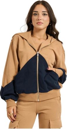 Jijil Femme, Sweatshirts et sweats &agrave; capuche, Multicolore, Taille: 34 FR Color Block SweaT-shirt