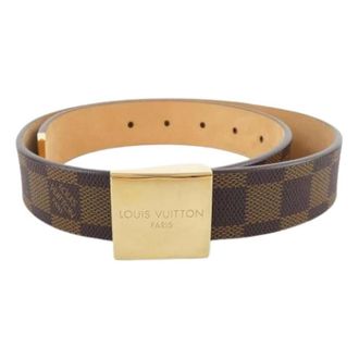 Louis Vuitton Pre-owned Vintage Stoffg&uuml;rtel - - Pre-owned - Herren - Braun - ONE SIZE