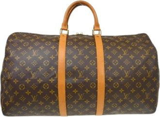 Louis Vuitton unisex, Pre-owned, Brun, Taille: ONE Size Sac Keepall Pre-owned