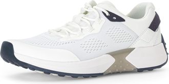Gabor Herren Sneaker Low,Halbschuhe,Wechselfu&szlig;bett,zertifiziertes Leder,Freizeitschuhe,Turnschuhe,Laufschuhe,schn&uuml;rer,White,42 EU / 8 UK