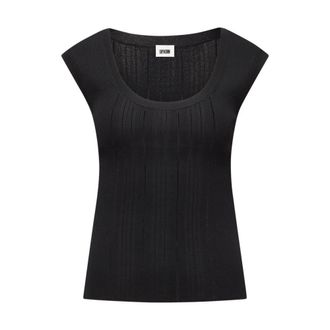 Drykorn Schwarzes Erissa Top - - Tops - Damen - Schwarzk - M