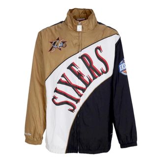 Mitchell & Ness NBA Gebogener Windbreaker Jacke - - Jackets - Herren - Mehrfarbig - S