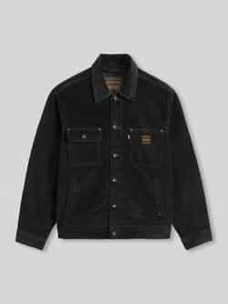 Levi's Relaxed Fit Truckerjacke aus Baumwolle mit Cordstruktur
