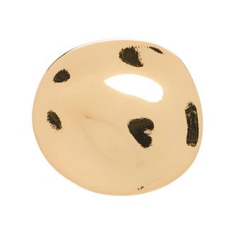 Plan C Domed Round Brooch - - Accessories - Damen - Gelb - ONE SIZE