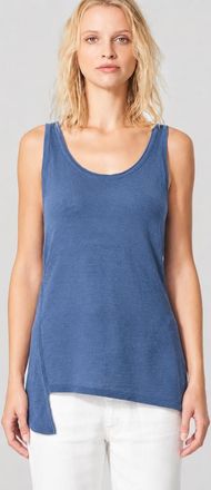 Hempage Hempage Damen vegan Top Asymmetric Blaubeere