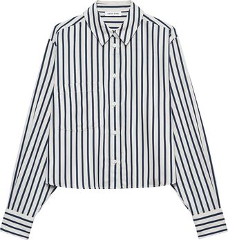 Anine Bing Chemise Crop Essie Ray&eacute;e Anine Bing