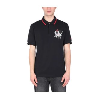 Freddy Polo-Shirt mit Frontknopfleiste - - Tops - Herren - Schwarzk - S