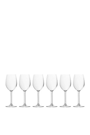 Leonardo Gl&auml;serset, Klar, Glas, 6-teilig, 370 ml, 22.2 cm, Essen & Trinken, Gl&auml;ser, Gl&auml;ser-Sets