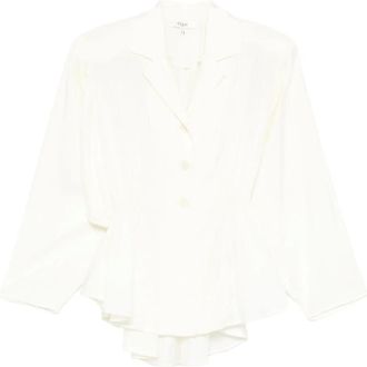 Chlo&eacute; ruffled top - Wei&szlig;