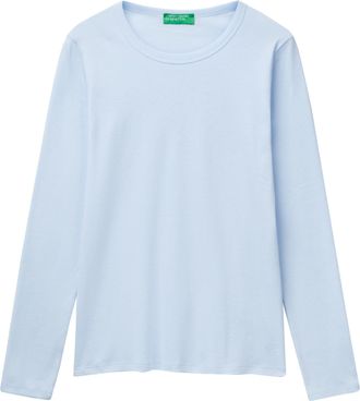 Benetton T-Shirt f&uuml;r Damen, blau, X-Large