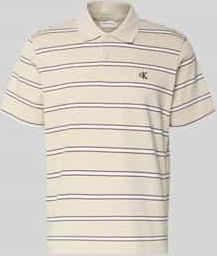 Calvin Klein Jeans Regular Fit Poloshirt mit Logo-Stitching
