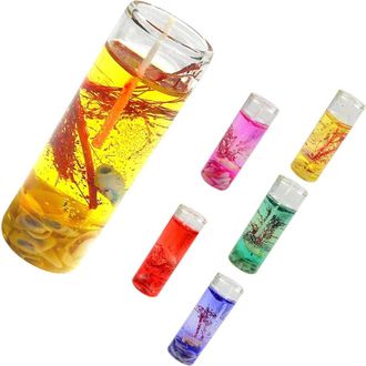 Amosfun Gel-kerze mit Meeresmotiv Muscheln Rauchfreies f&uuml;r Geburtstag Weihnachten Zuhause