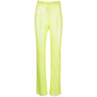 Santa Brands Diamond Pants - - Trousers - Damen - Gr&uuml;n - M/L
