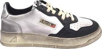 Autry Homme, Chaussures, Multicolore, Taille: 40 EU Medalist Low Super Vintage