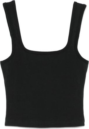 Entire studios Entire Studios, Femme, Tops, Noir, Taille: 40 FR D&eacute;bardeur &agrave; encolure carr&eacute;e