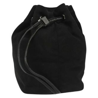 Gucci Pre-owned Nylon trousses-de-toilette - Femme - Pre-owned - Noir - Taille: ONE Size