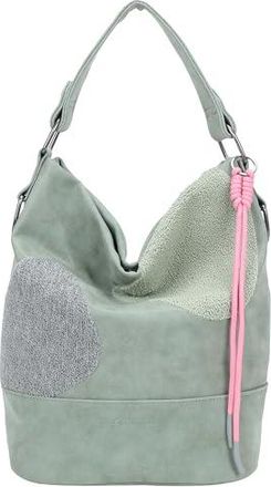 Fritzi Aus Preu&szlig;en Fritzi aus Preu&szlig;en sac &agrave; main Olga Limited Happy Flocked Hand Bag Soft Salbei vert clair
