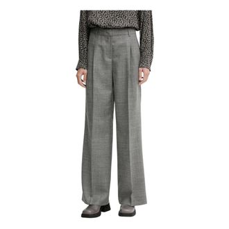 Marc O'Polo Femme, Pantalons, Gris, Taille: 40 FR Pantalon large
