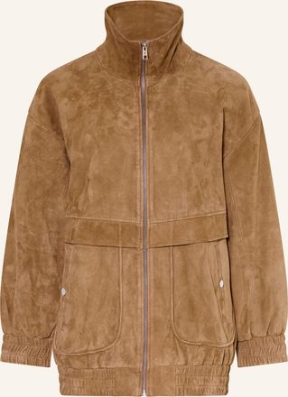 Rich & Royal Lederjacke braun