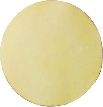 NKlaus 10 Stück Goldene Weihrauchbrenner Plättchen für Räuchermischung Weihrauch Harze fest flüßig Durchmesser 5cm 9683