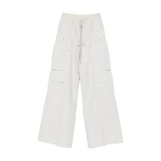 Rick Owens Homme, Pantalons, Beige, Taille: L Double Cargo Jumbo Belas