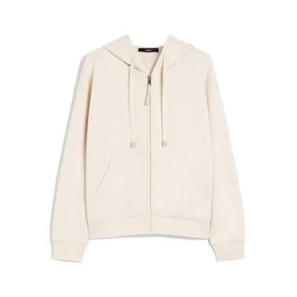 Max Mara Femme, Sweatshirts et sweats &agrave; capuche, Blanc, Taille: 36 FR Cane SweaT-shirt