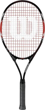 Wilson Damen/Herren-Tennisschl&auml;ger, Anf&auml;nger, Fusion XL, Griffst&auml;rke 3, schwarz/rot, WRT30070U3