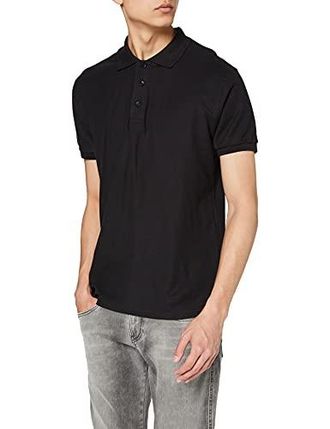 Fruit Of The Loom Fruit of The Loom Homme Ss035m Chemise Polo - Homme, Noir, Large