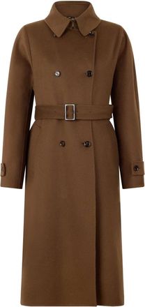 Moorer Femme, Manteaux, Brun, Taille: 40 FR Manteaux