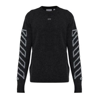 Off-white Wollpullover - - Knitwear - Herren - Grau - S
