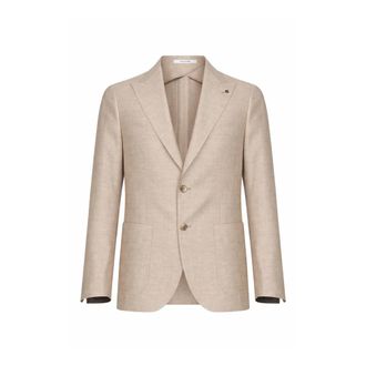 Tagliatore Montecarlo Jacket - - Jackets - Herren - Beige - XL