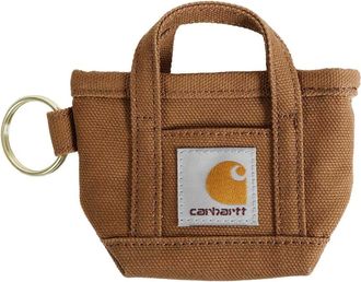 Carhartt Work in Progress Homme, Accessoires, Brun, Taille: ONE Size Mini Porte-Cl&eacute;s Sac Fourre-Tout