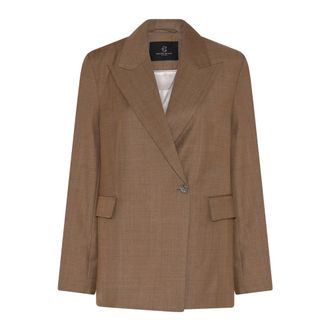 Bruuns Bazaar Femme, Vestes, Brun, Taille: 36 FR Willi Blazer