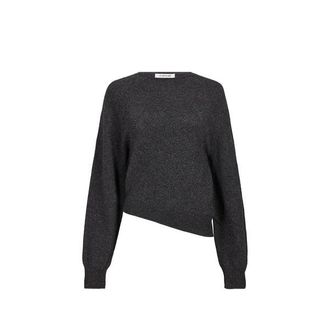 Le 17 Septembre Pull asym&eacute;trique en laine et alpaga