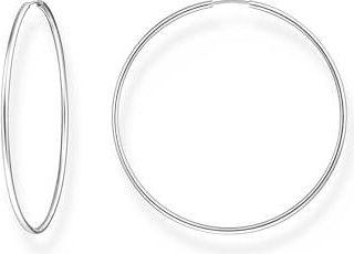 Thomas Sabo CR729-001-21 Grandes créoles en argent sterling 925, taille unique, Argent sterling, Pas de gemme