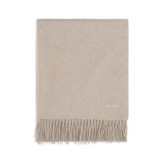 Max Mara Femme, Accessoires, Beige, Taille: ONE Size &Eacute;charpe M&eacute;lange Cachemire