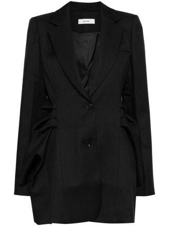 BESFXXK blazer à simple boutonnage - Noir