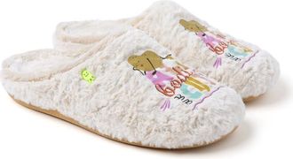 Hot Potatoes Damen Pancras Hausschuh, Elfenbein, 37 EU