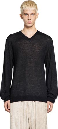 MYTHINKS My Alpaca Shaggy V-neck