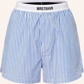 Worst Behavior Wrstbhvr Shorts Prue blau