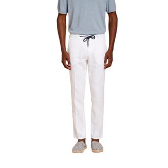 Mason's Homme, Pantalons, Blanc, Taille: XS Pantalon Chino Jogger Milano